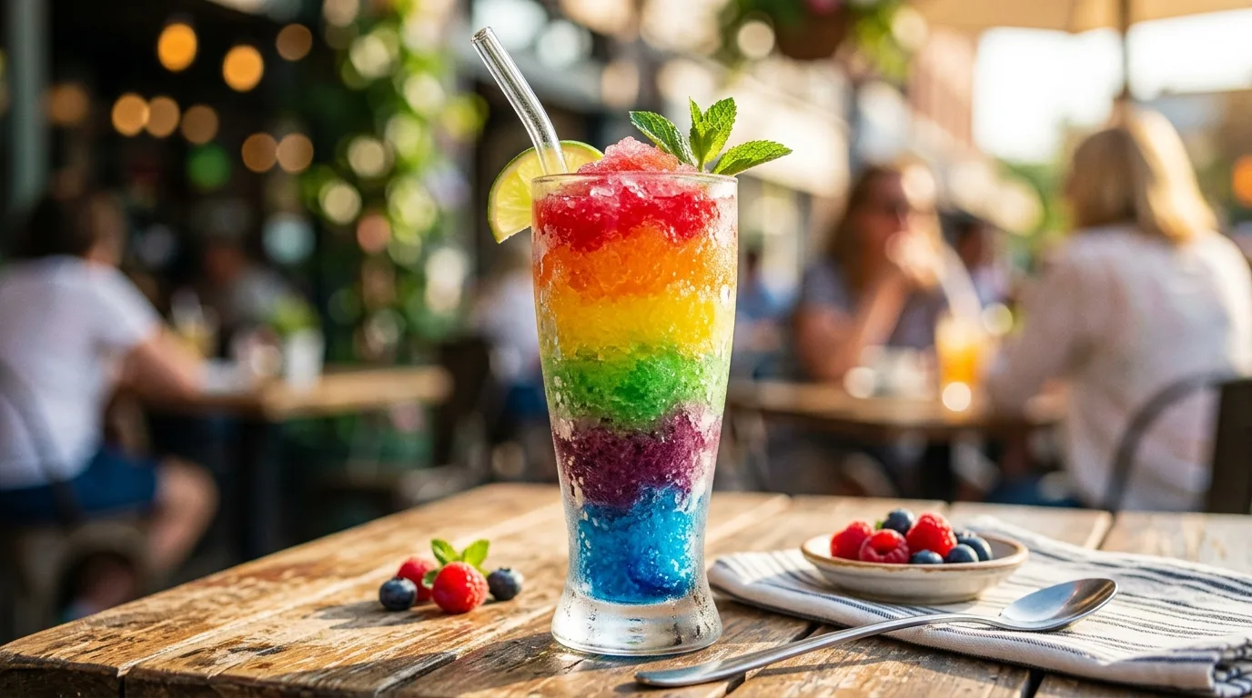 Rainbow Slush - Sonic Drive-In | $3.49 (Jun 14, 2026) | USA Food Journal